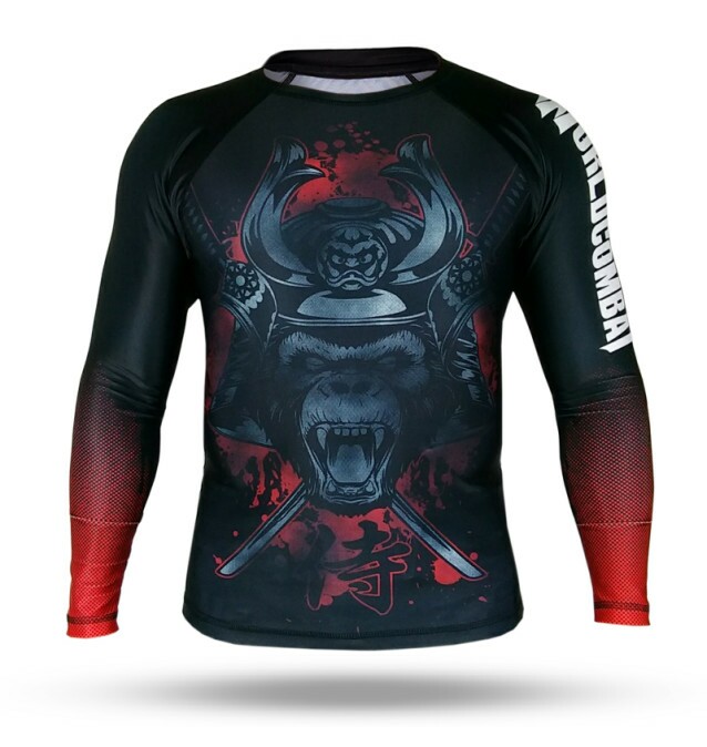 Rash Guard Monkey Samurai