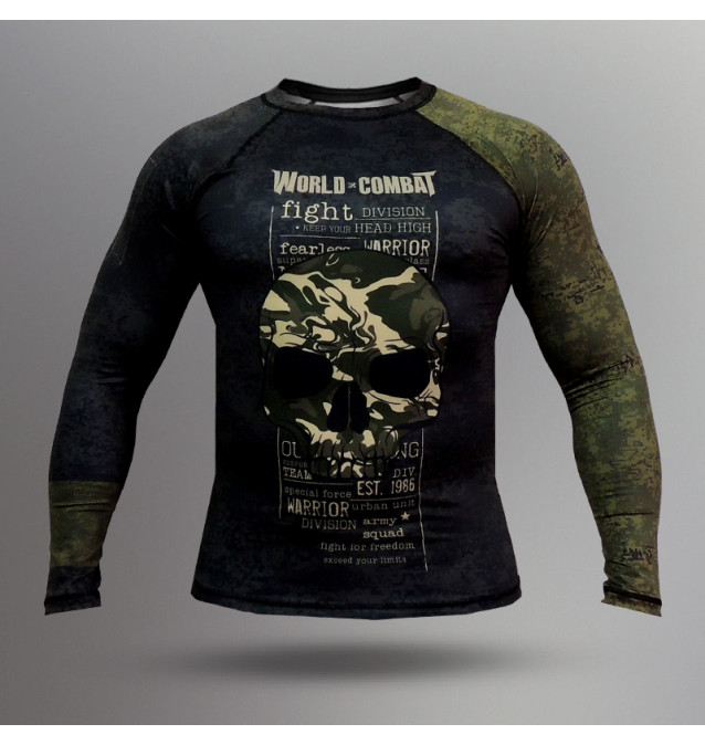 Rash Guard World Combat Fight Division