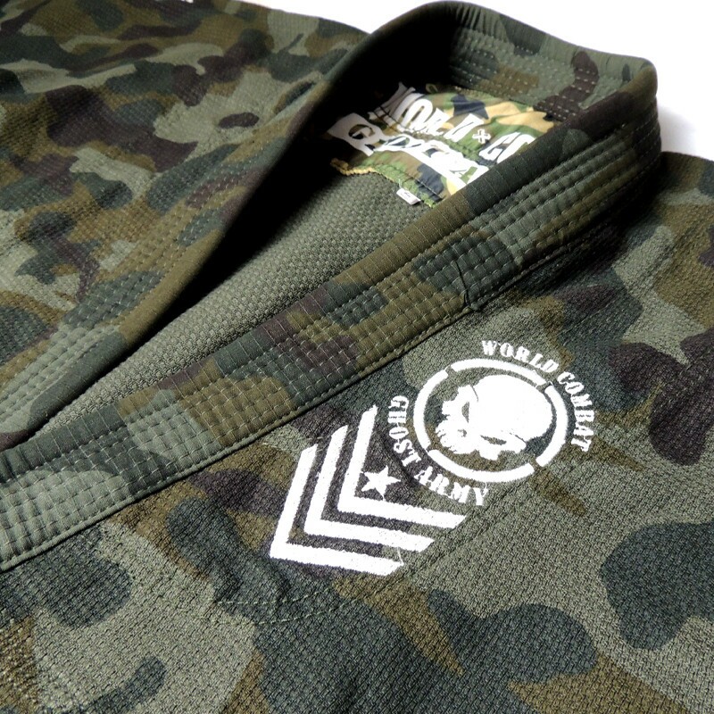 Kit 2 Kimonos Jiu-Jitsu World Combat Ghost Army