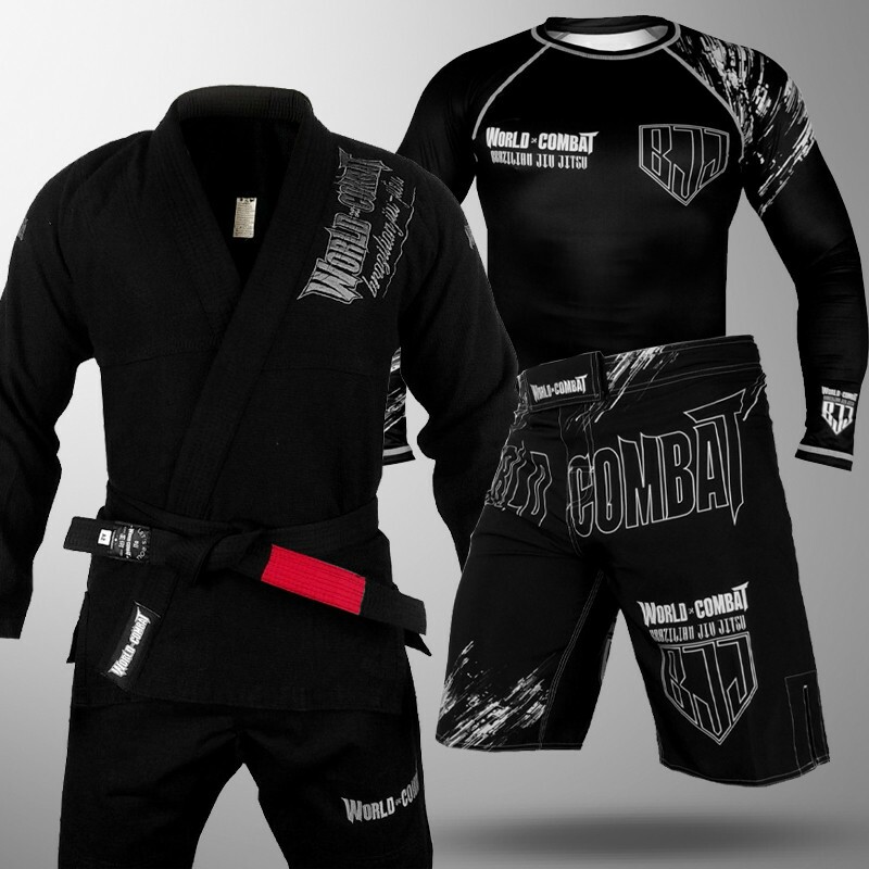 Kimono World Combat + Rash Guard + Short Fight