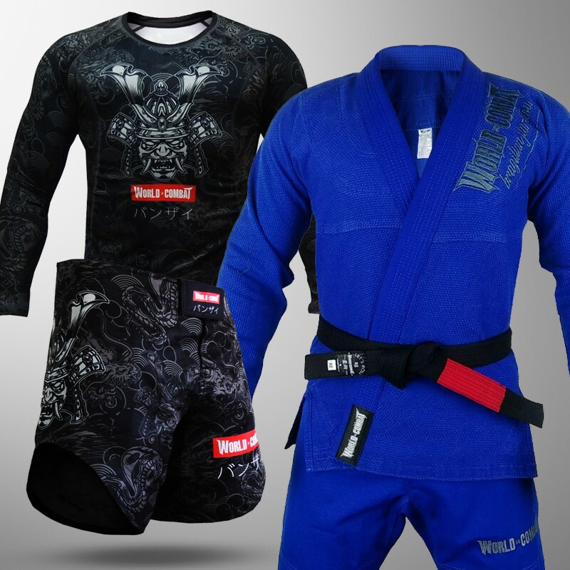 Kimono World Combat + Rash Guard + Short Fight