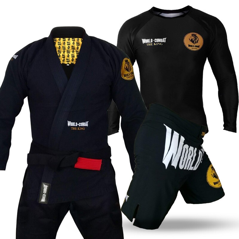 Kimono World Combat + Rash Guard + Bermuda