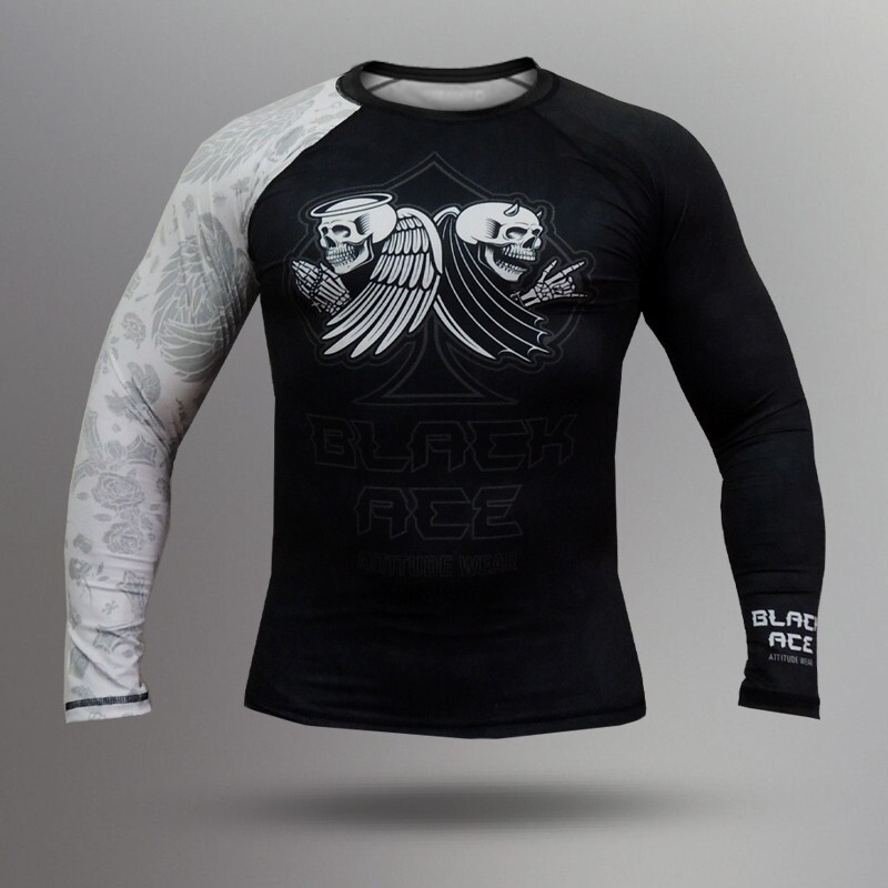 Rash Guard Black Ace