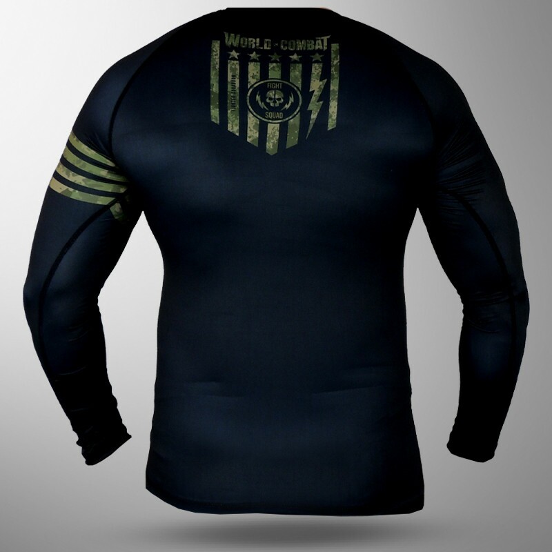 Rash Guard World Combat Squad