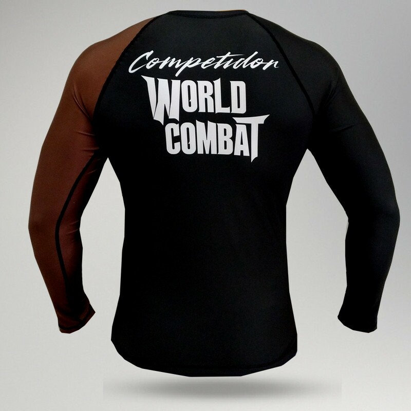 Rash Guard World Combat Competidor